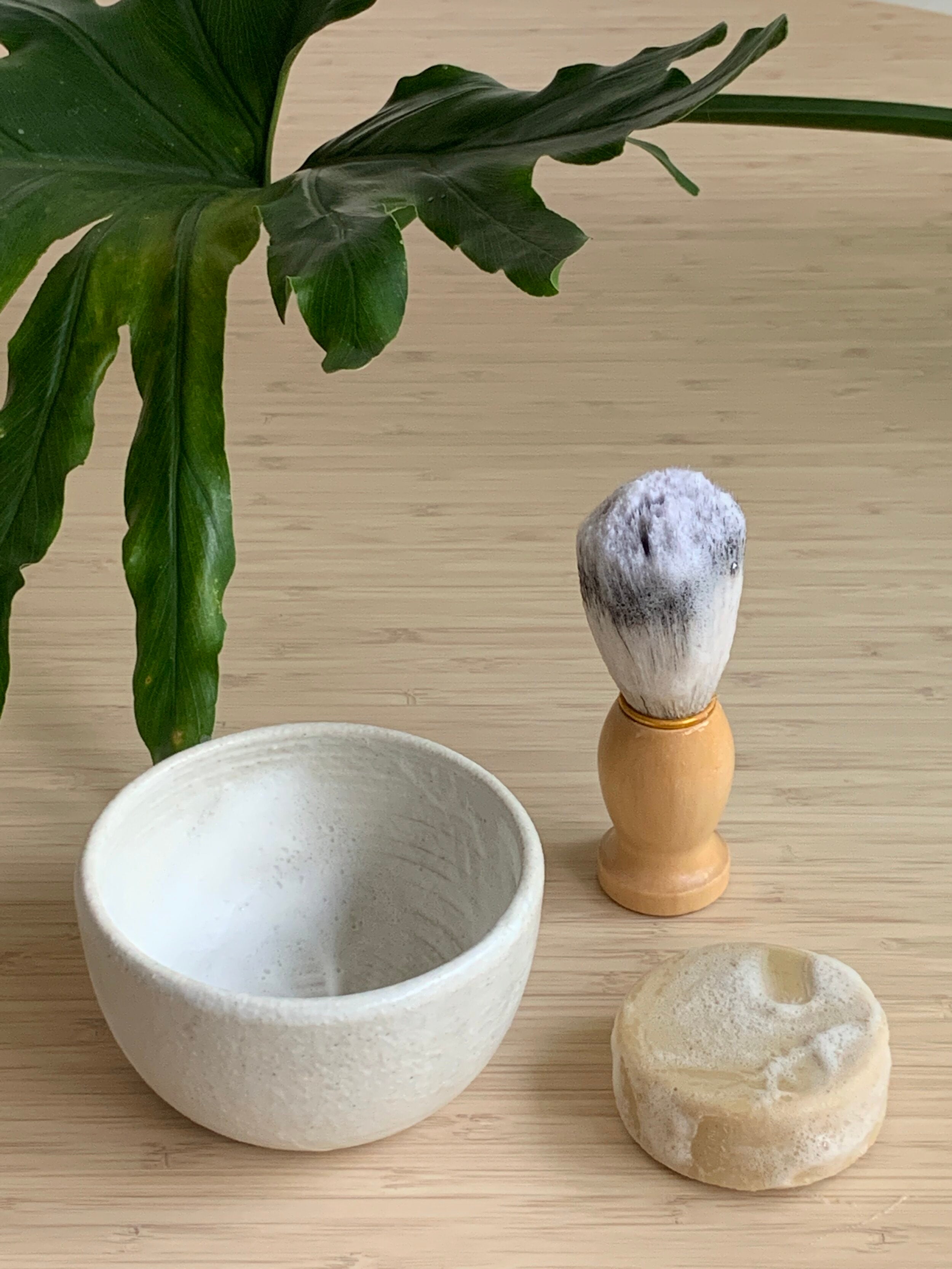 Shave Bowl Set – Adele Macer Ceramics